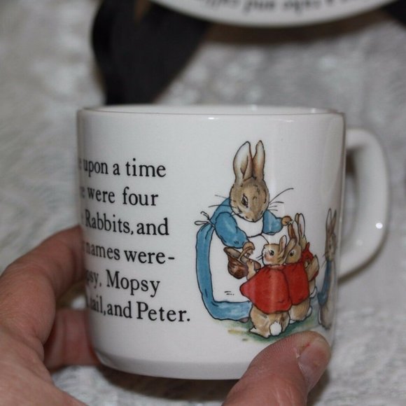 Wedgwood | Dining | Wedgwood Beatrix Potter Peter Rabbit 3 Piece Set ...